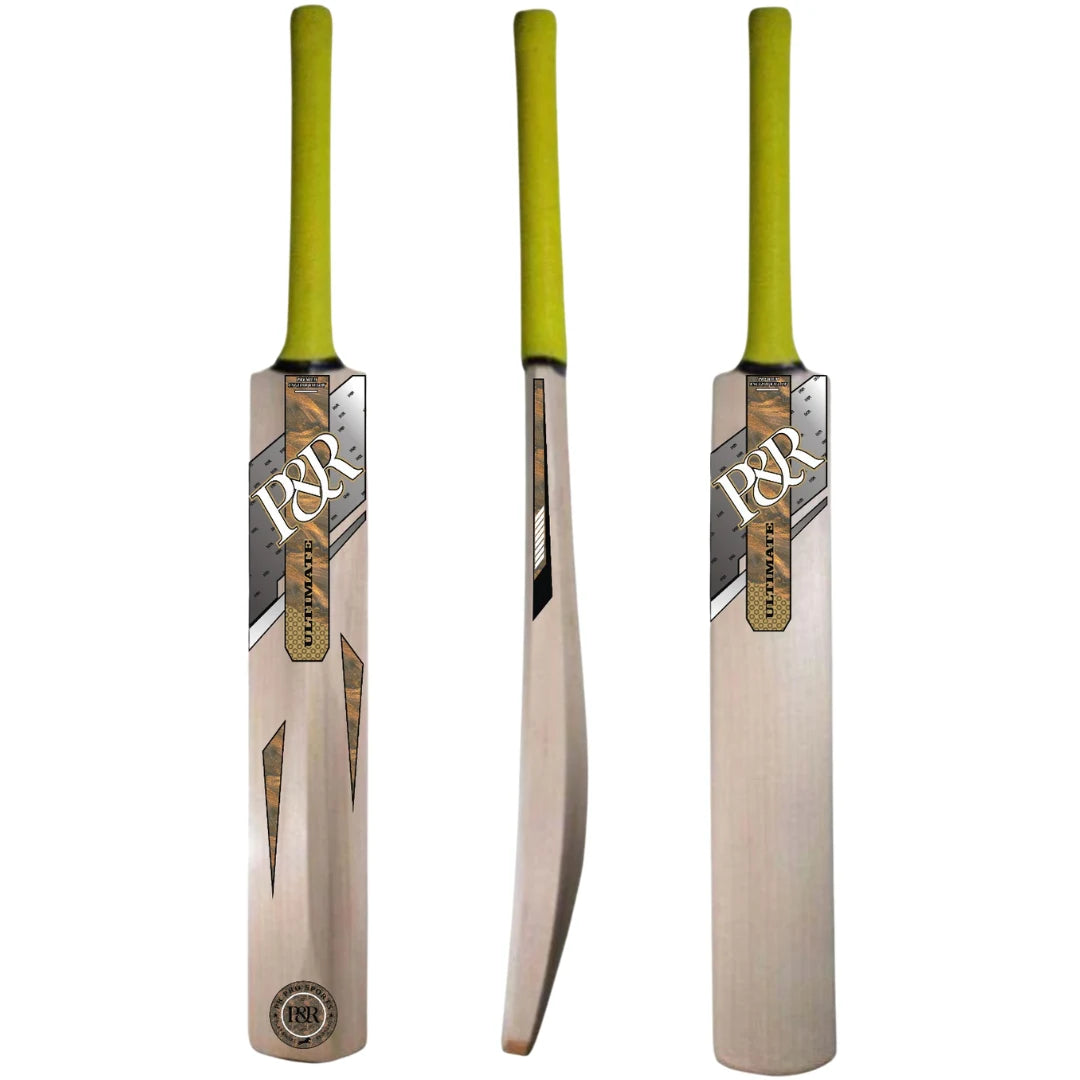 Customize P&R Ultimate English Willow Cricket Bat | PR Pro Sports