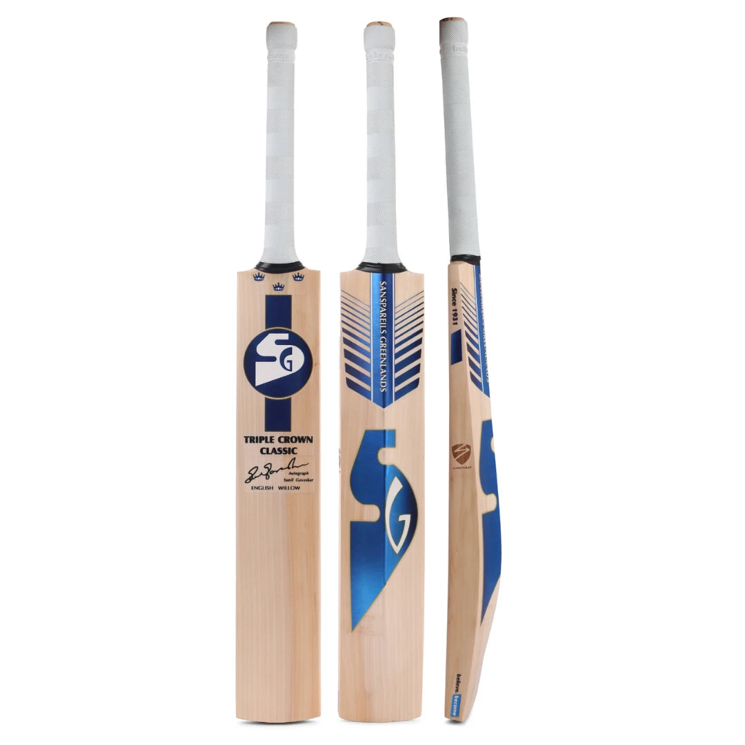 SG Triple Crown English Willow Cricket Bat | PR Pro Sports